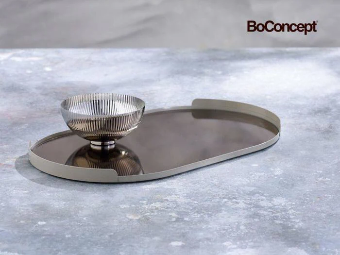 BoConcept rund og oval spejlbakke